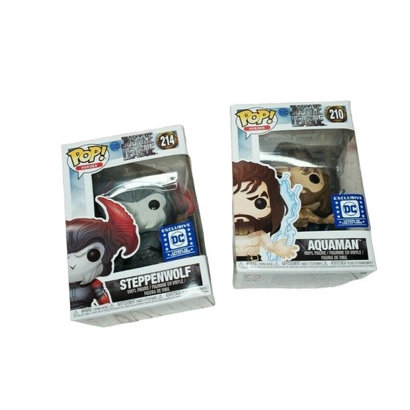 Funko | Toys | Justice League Exclusive Dc Comics Steppenwolf Aquaman ...